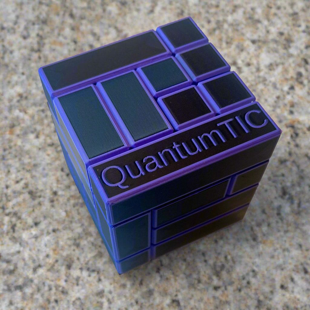 QuantumTIC - 3D Premium Multi-Color Puzzle – ARCpuzzles.com