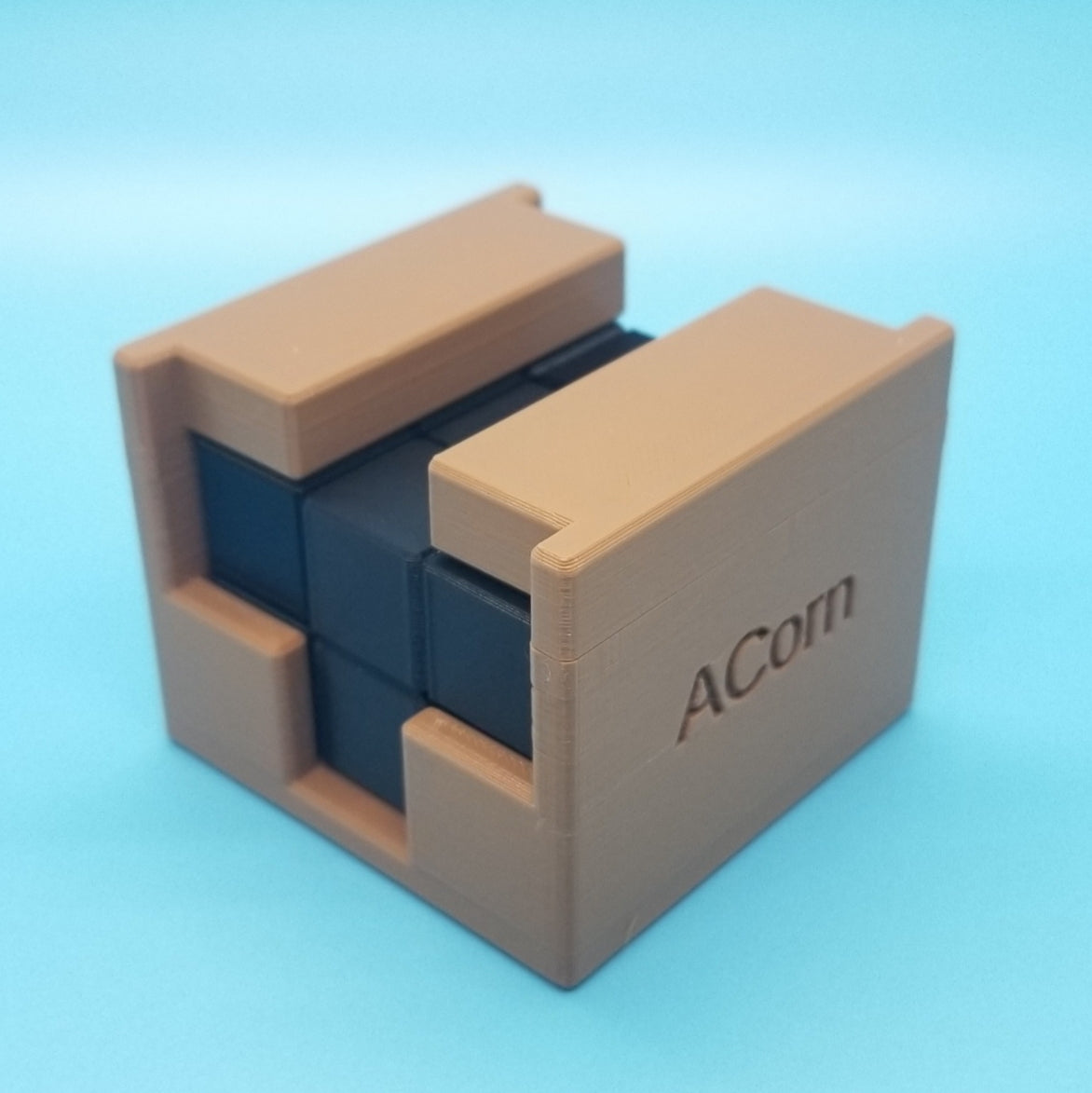 ACorn 1 & 2 - Rotational 3D Printed Packing Puzzles – ARCpuzzles.com
