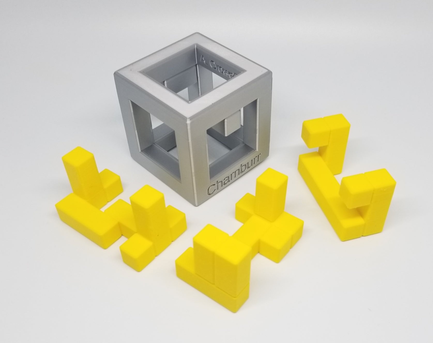 Chamburr and Cyburr - Turning Interlocking Cubes co-designed by Christ ...