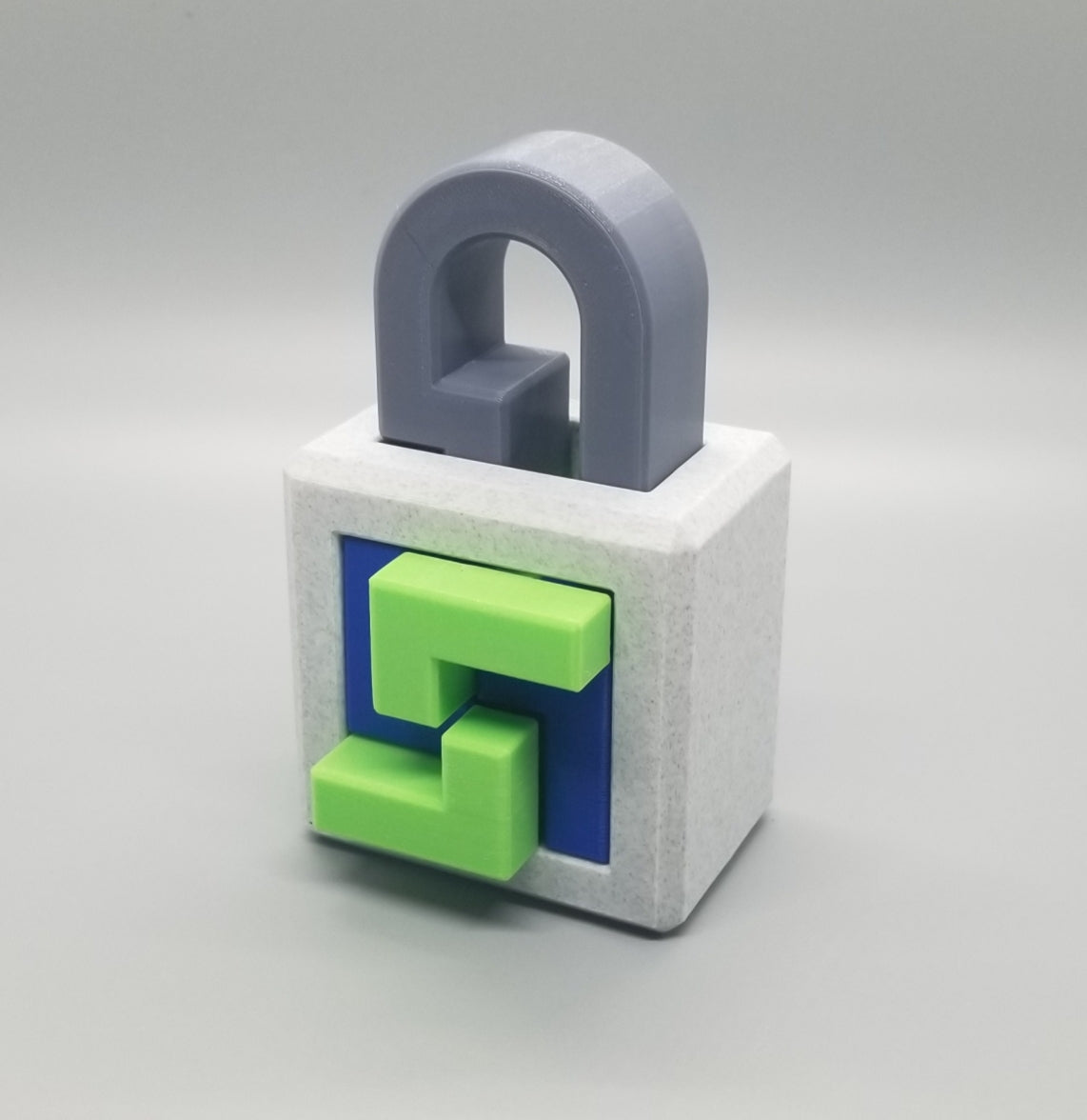 Spiral Lock - Designed by Chris Lohe – ARCpuzzles.com